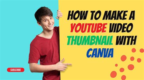 HOW TO MAKE A YOUTUBE VIDEO THUMBNAIL WITH CANVA Canva Tutorial YouTube