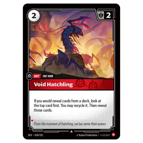 Riftbound League Of Legends Tcg Spiritforged Void Hatchling 018