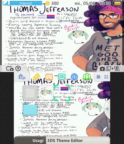 Thomas Jefferson Miku Binder Theme Plaza