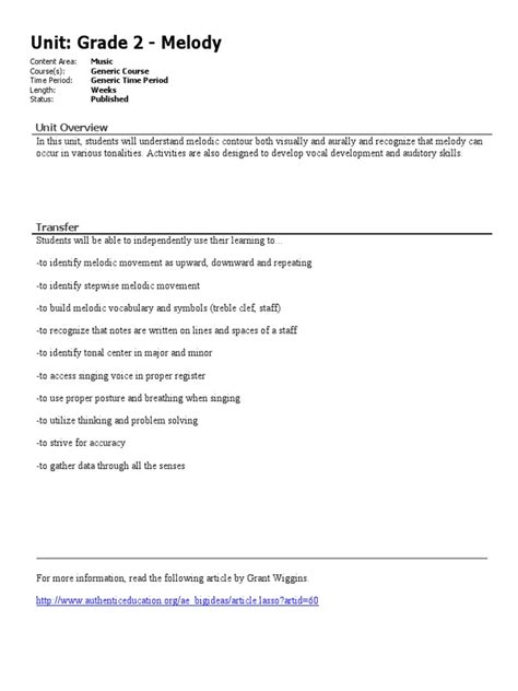 Unit Unit Grade 2 Melody 20221211084951 Pdf Musical Notation Rhythm
