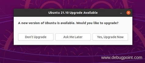How To Upgrade To Ubuntu 21 10 From 21 04