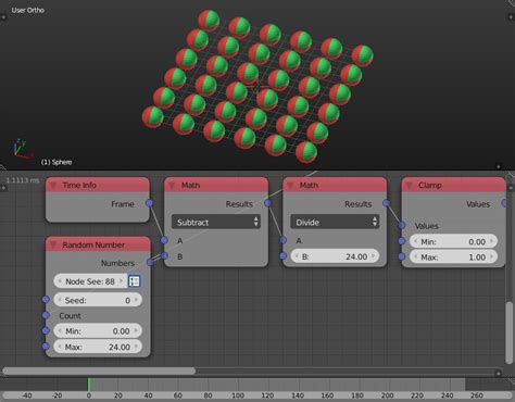Random Selections With Animation Nodes Blender Stack Exchange