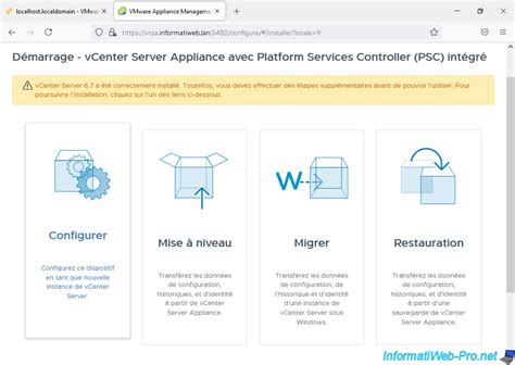 Create A Vmware Vsphere 6 7 Infrastructure By Deploying Vcsa Vcenter Server Appliance Vmware