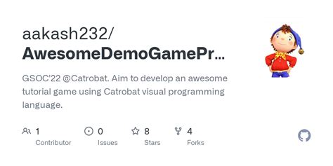 Github Aakash232awesomedemogameproject Gsoc 22 Gsoc22 Catrobat