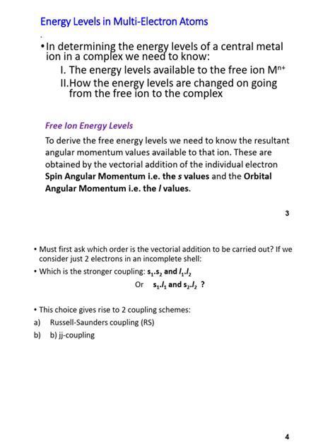 Electronic Part 1 Lecture 2 Pdf Energy Level Atomic Orbital