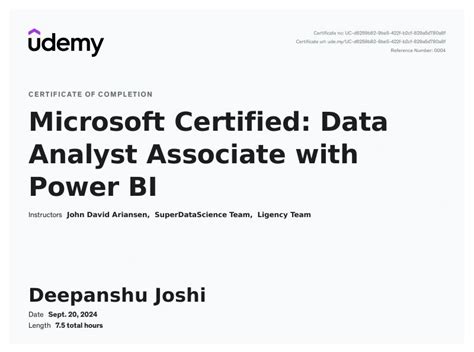 Deepanshu Joshi On Linkedin Dataanalyst Microsoftpowerbi Udemy Microsoft Dataanalysis