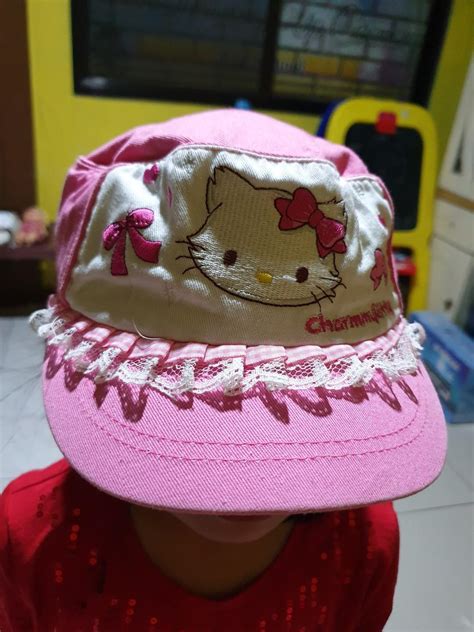 Original Hello Kitty Cap On Carousell
