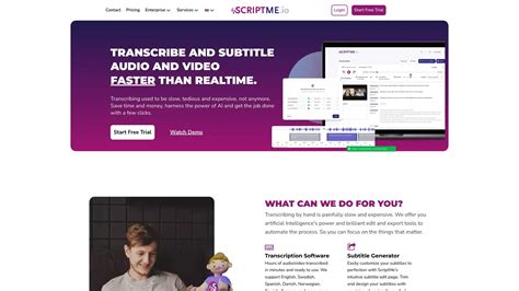 Scriptme Ai Powered Transcription And Subtitling Service Creati Ai