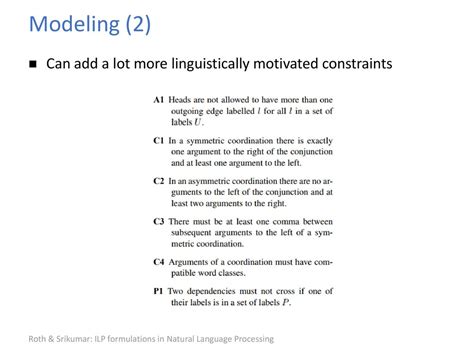 Cis 700 Advanced Machine Learning For Nlp Inference Applications Ppt