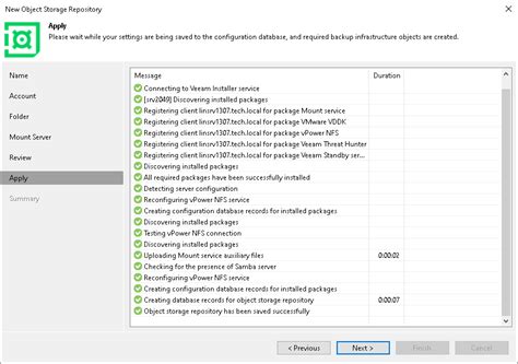 Step 7 Apply Settings Veeam Backup And Replication User Guide