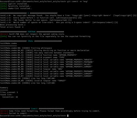Code Formatting — Fault Tolerance Library 14 Documentation