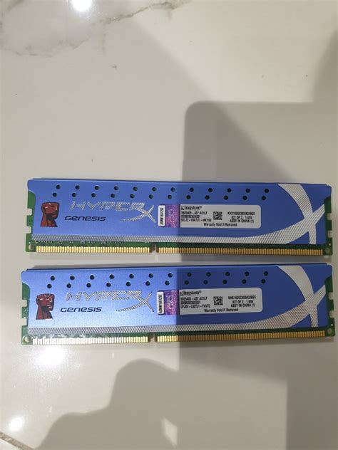 Kingston Hyper X DDR RAM G Kit GBx Computers Tech Parts Accessories Networking On