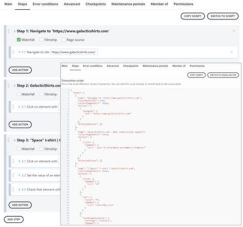 understanding the step editor uptrends
