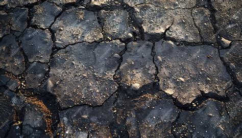 Premium Photo Asphalt Texture New Asphalt Texture With White Dashed Line