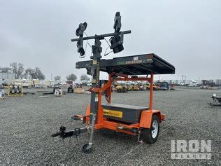 2020 National Lts 160 Solar Light Tower In Tulare California United