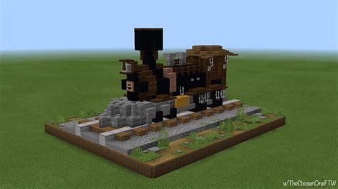 Wild West Inspired Train I Built Minecraft