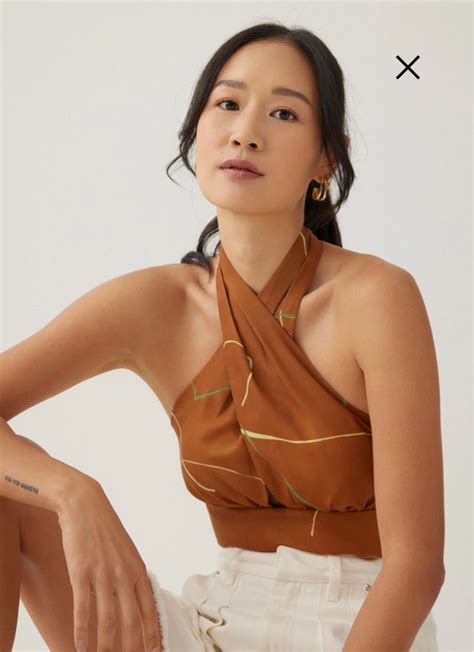 Lovebonito Andee Halter Top Womens Fashion Tops Sleeveless On Carousell