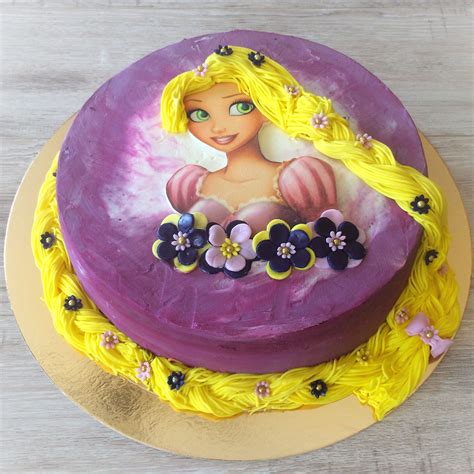Торт в стиле Рапунцель 78 фото