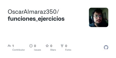 GitHub OscarAlmaraz350 Funciones Ejercicios