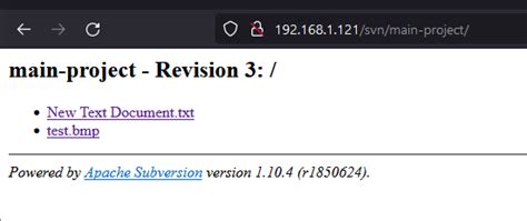 Apache Svn Server Viewing Repo Files In Desktop Raspberry Pi Forums