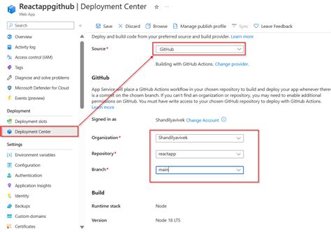 deploy react app to azure web app there is not enough space on the