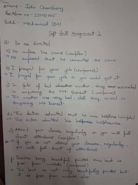 Soft Skill Assignment 2 Pdf