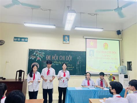 ĐẠI HỘI CHI ĐỘI NĂM HỌC
