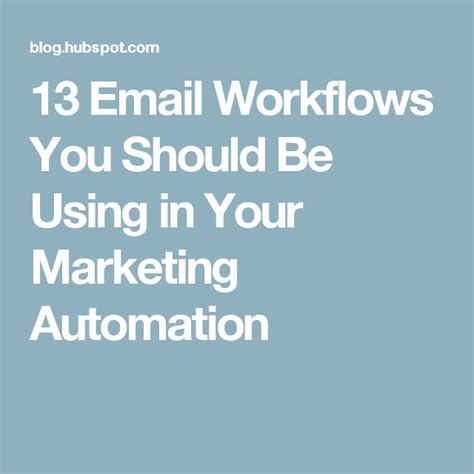 Email Automation How To Set Up Automated Workflows Data Marketing Automation Email