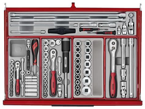 26 Pro35™ Stack Tool Kit 753 Pieces Red Tengtools