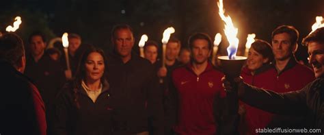 Passing The Torch Prompts Stable Diffusion Online