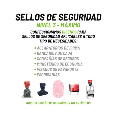Sello De Seguridad Nivel 3 Máximo