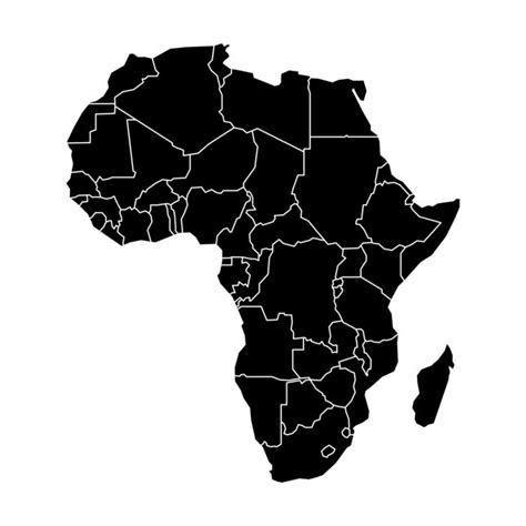 Africa Continent Drawing Vector Art Icons And Graphics For Free Download