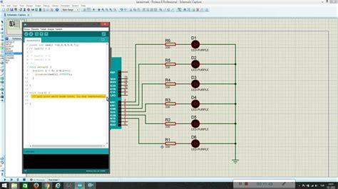 Proteus Da Arduino Ile Kara Şimşek Devresi Youtube