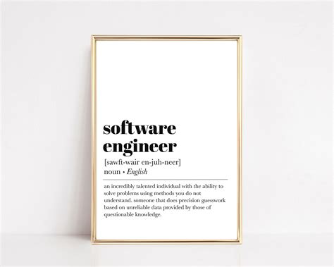 Engineer Office Decor Work Office Decor Office Prints Office Signs