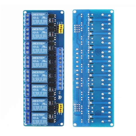 Modulo Rele 3v Com 8 Canais Para Arduino Esp32 Jumper Highlow