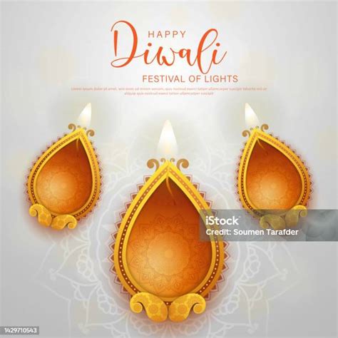해피 디왈리 장식용 디야 램프와 조명 다채로운 포스터 템플릿 디자인의 축제 공휴일에 대한 스톡 벡터 아트 및 기타 이미지 공휴일 광학 작용 금색 Istock