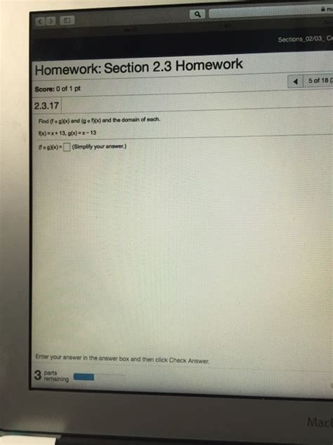Solved Homework Section 2 3 Homework Score 0 Of 1 Pt 2 3 5