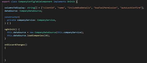 How Can I Refresh Angular Material Table Data Back To Its Initial