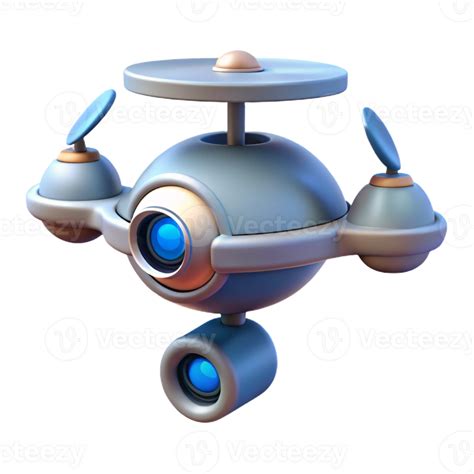 Radiant Celebrated Isolated Cutout Concept Art Style Render Of A Single Levitating Futuristic