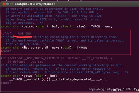 linux系统编程之getcwd函数族获取当前目录 linux getcwd csdn博客
