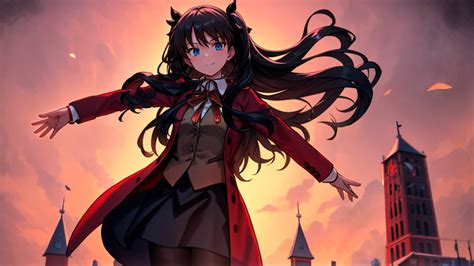Rin Tohsaka Fatestay Night By Galleta64x On Deviantart