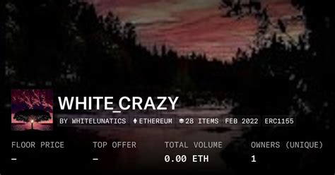 Whitecrazy Collection Opensea