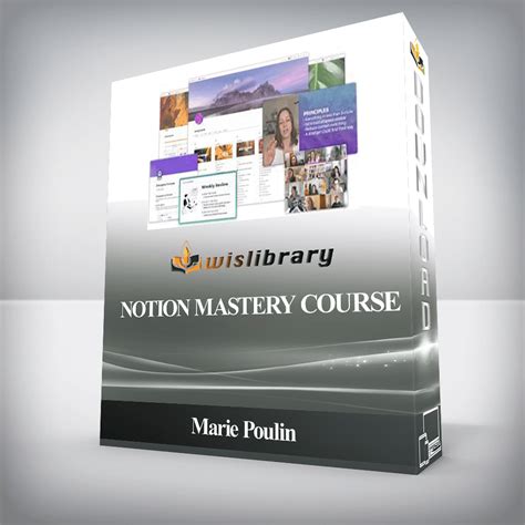 Marie Poulin Notion Mastery Course Wisdom Library Training