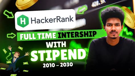 Hackerrank Software Engineer Internship 2024 Any Graduate Can Apply