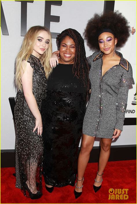 Amandla Stenberg Joins The Hate U Give Cast At Nyc Screening Photo