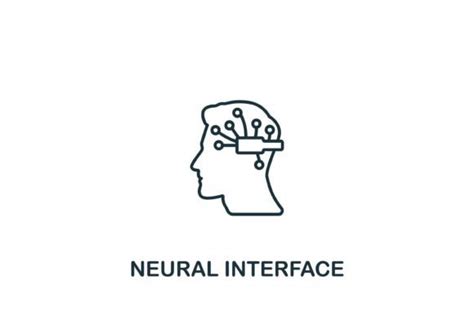 Neural Interface Icon Graphic By Aimagenarium · Creative Fabrica