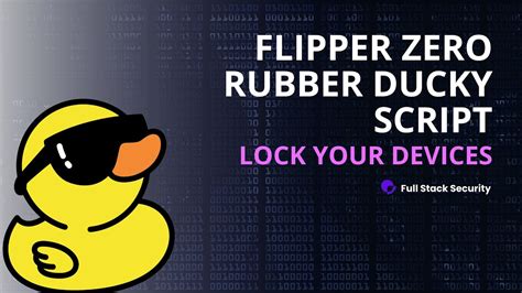 flipper zero rubber ducky script youtube