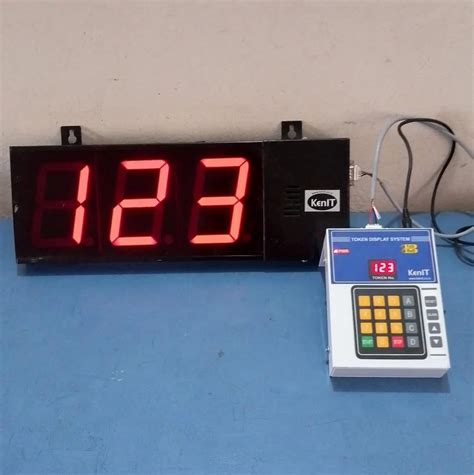 Red Wall Mounted Token Display System At 3900 Piece In Pune ID 2854711442233