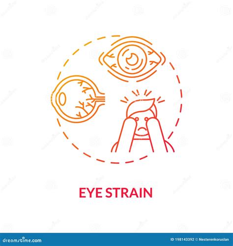 Digital Eyestrain Prevention Tips Vector Infographic Template 213633824