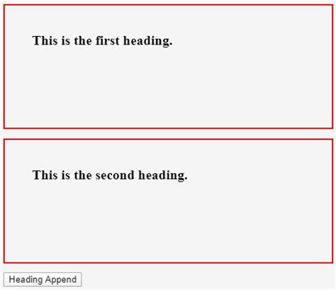 JQuery Append Parameter And Examples Of JQuery Append Method